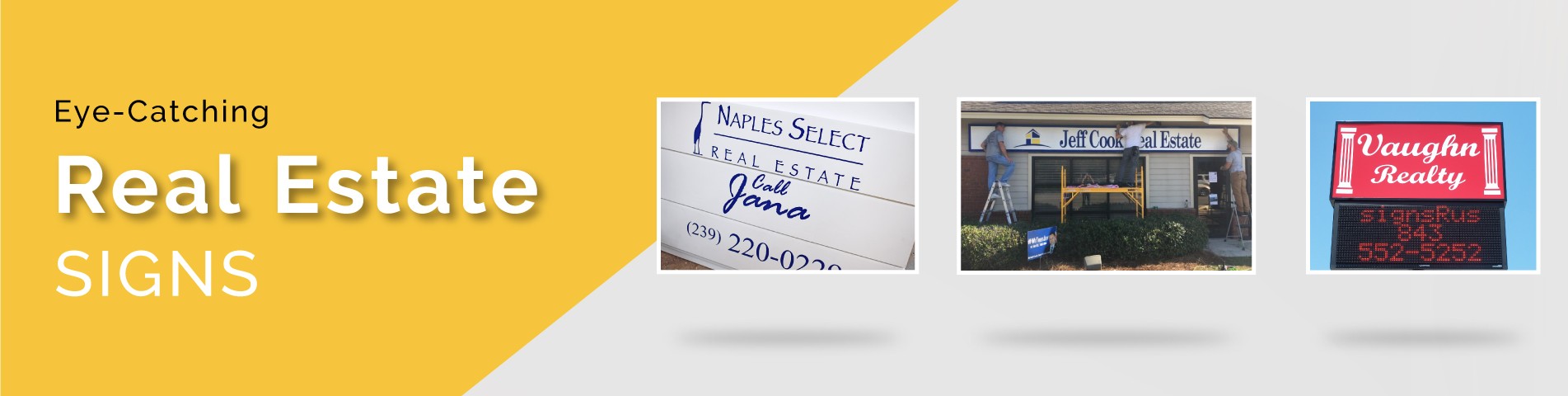 Custom Real Estate Signs - 21 Sign Ideas Experienced Agents Love!