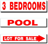 Real Estate Signs Custom-Made By TheSignChef.com